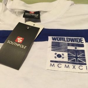 South Pole | Shirts & Tops | Nwt Southpole Worldwide Mcmxci Tshirt ...